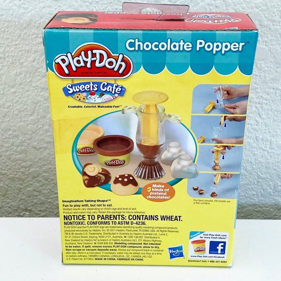 Hasbro | Toys | New Lot Play Doh Candy Cyclone Chocolate Popper | Poshmark